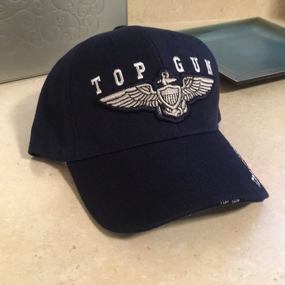 Accessories | Mens Hat Top Gun Navy New Military | Poshmark